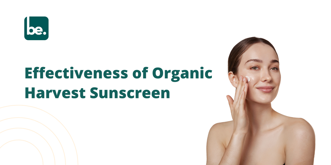 Effectiveness of Organic Harvest Sunscreen - Belogical Wellness ...
